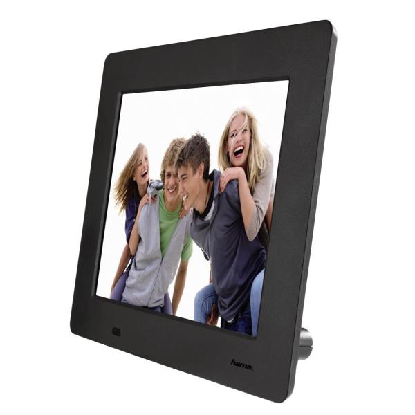 Hama 95228 Slimline Premium Digital Photo Frame 8" Black - Photo frames ...
