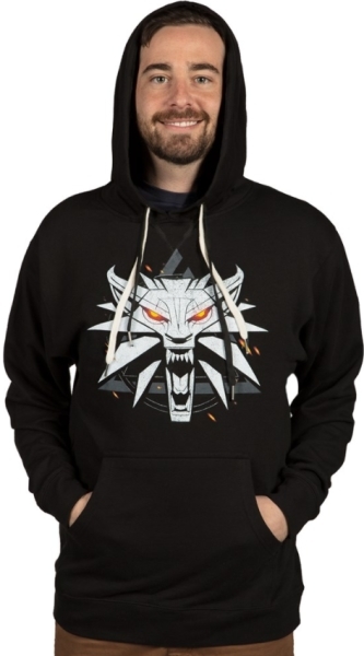 Jinx Witcher Wolf Pullover Hoodie XXL - T-shirts (PER.130751)