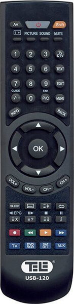 Tele Ir-120 Remote Control - Remote control (PER.140798)