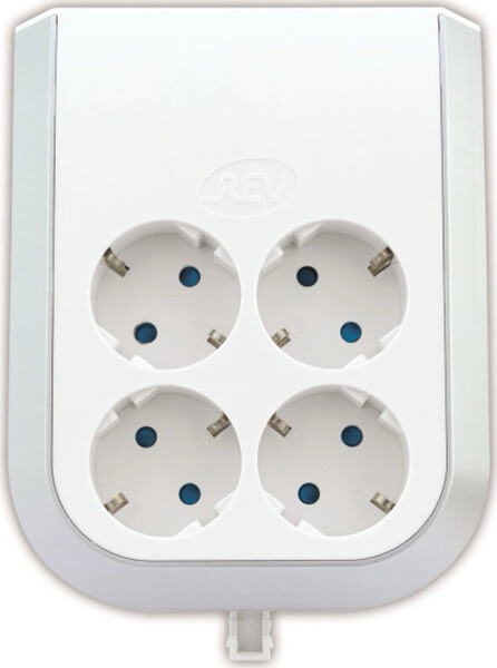 REV Multipower 4-way Socket Extension - Ηλεκτρικα (PER.141622)