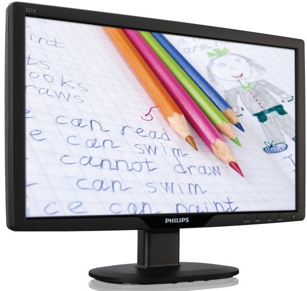 Philips 221v2ab V-line 22'' TFT Black - Οθονη (PER.156692)
