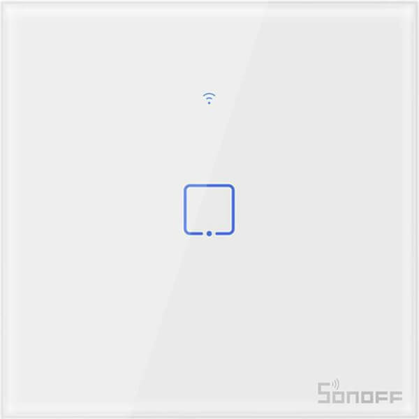Sonoff T0eu1c-tx 1 Channel Touch Light Switch Wi-fi White - Smart home ...