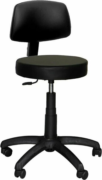 Osio Osc-1420a Τροχηλατο Σκαμπο Ιατρειου Με Πλατη ΚΑΙ Ρυθμιζομενο Υψος ...