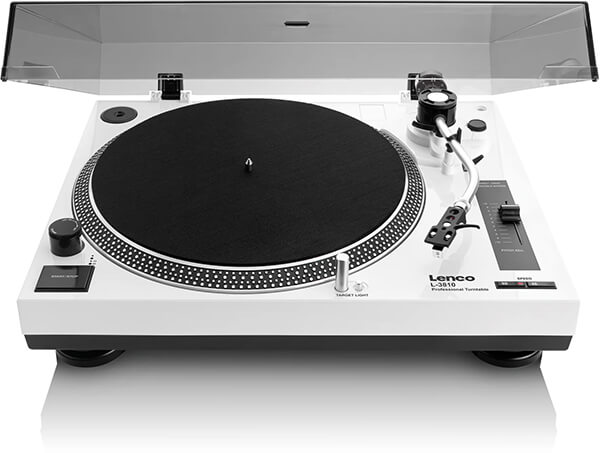 Lenco L-3810wh -turntable With Direct Drive AND USB Rocording - Lp ...
