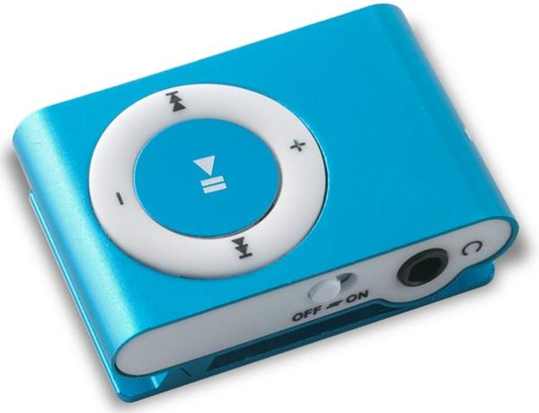MP3 Player Blue + Earphone Slot - Mp3 player (PER.212561)