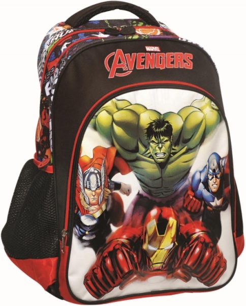 Τσαντα Δημοτικου GIM Οβαλ Avengers - Σχολικες τσαντες (PER.214746)