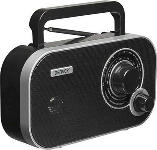 Denver Tr-51 Black FM Radio With Analogue Tuning - Radios (PER.221389)