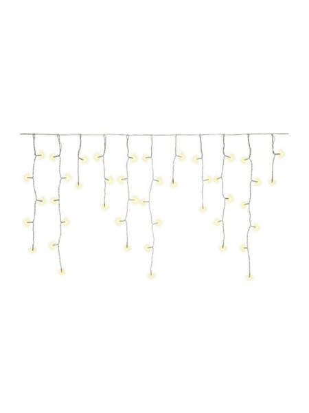 100 LED Λευκα Εξωτερικα Βροχη-επεκταση L.v. (δεν Περιεχεται Ο ...
