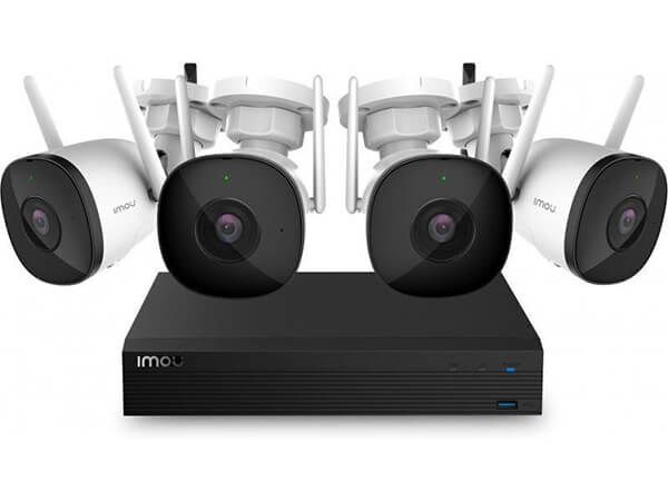 Imou Kit/nvr1104hs-w-s2/4-f22 Wireless Cctv Security System Lite 4CH ...