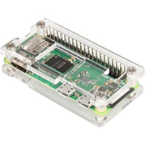 Raspberry Case PI Zero Case Acrylic - Raspberry (PER.224025)
