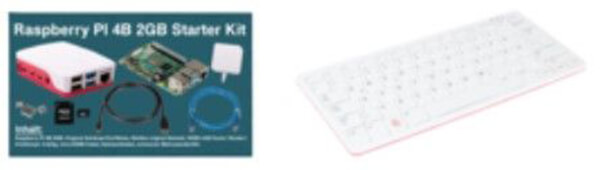 Raspberry Pi4b - 2GB - Full KIT Incl Original Keyboard - Raspberry (PER.224035)