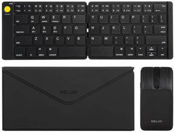Delux KF Wireless Foldable Keyboard + Mfpr Mouse SET - Πληκτρολογιο ...