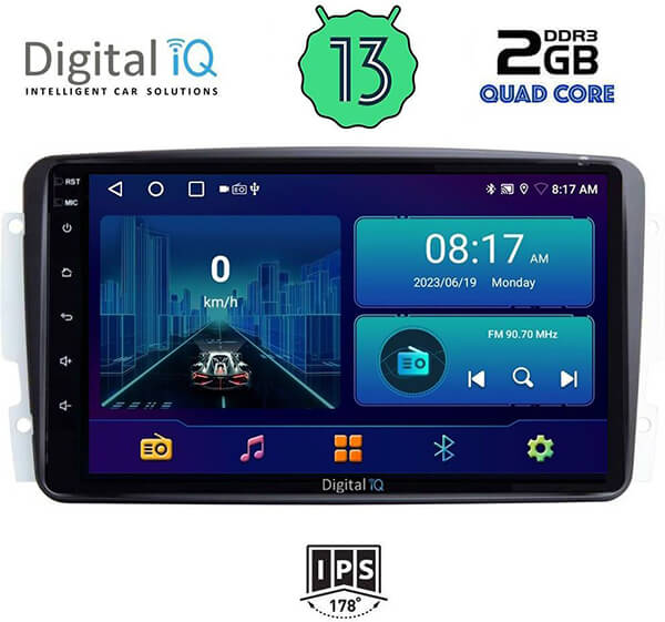Digital IQ BXB 1401_gps (9") Multimedia Tablet OEM Mercedes CLK (w209 ...