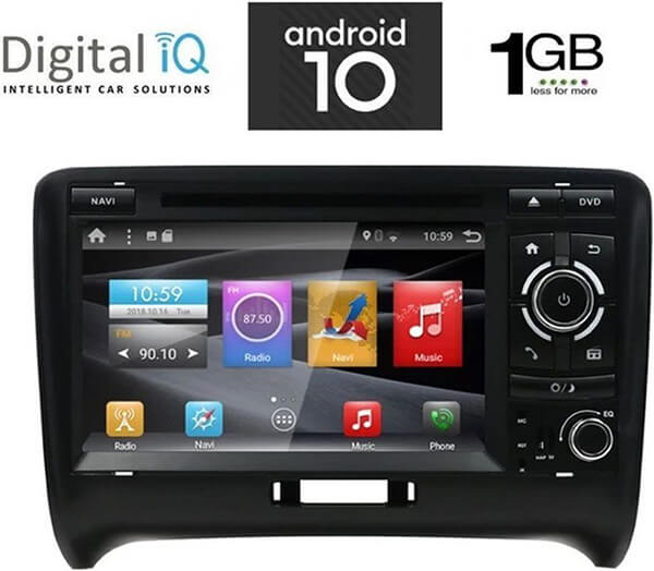 Digital IQ X178_gps (7'' Dvd) Multimedia OEM Audi ΤΤ Mod. 2007-2015 ...