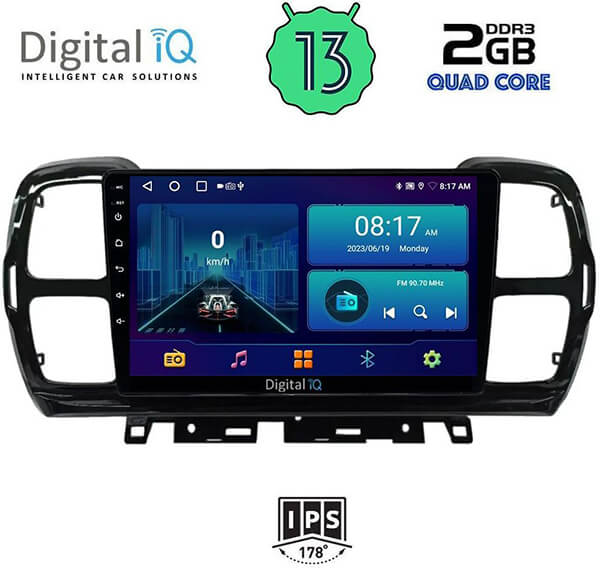 Digital IQ BXB 1088_gps (9") Multimedia Tablet OEM Citroen C5 Aircross ...