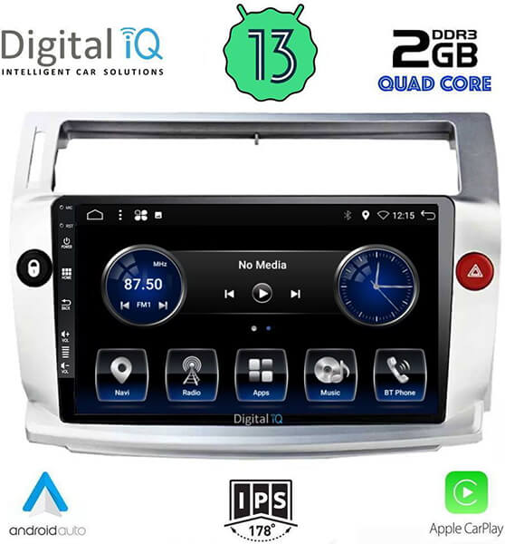 Digital IQ BXH 3084_cpa (9") Multimedia Tablet OEM Citroen C4 Mod. 2004 ...