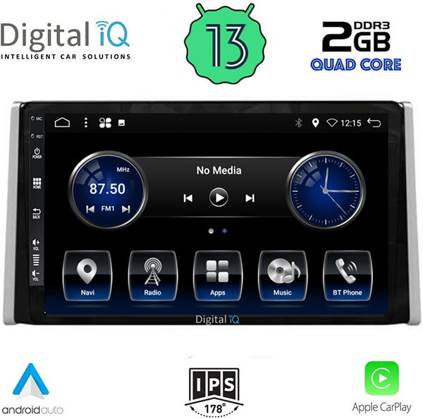Digital IQ BXH 3734_cpa (10") Multimedia Tablet OEM Toyota RAV 4 Mod ...