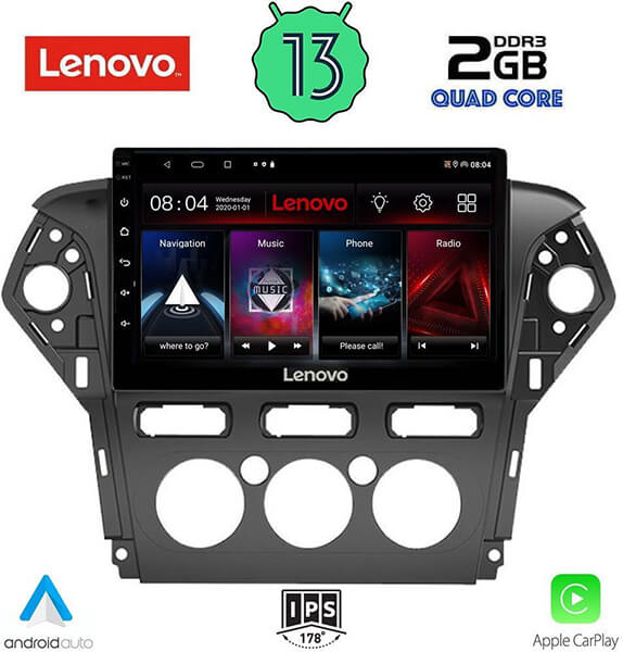 Digital IQ Lenovo LVD 4163_cpa A/C (10") Multimedia Tablet OEM Ford Mondeo Mod. 2011-2013 ...