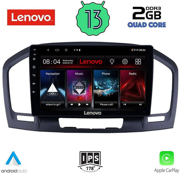 Digital IQ Lenovo LVD 4491_cpa (9") Multimedia Tablet OEM Opel Insignia ...