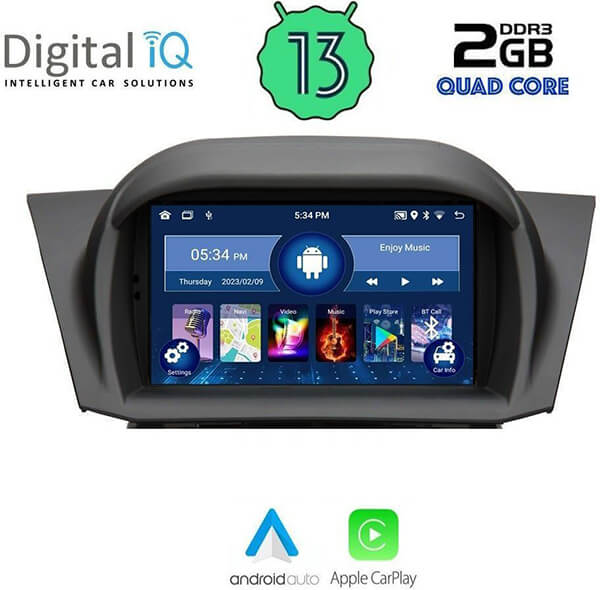 Digital IQ MSD 075_cpa (7" Deck) Multimedia OEM Ford Fiesta Mod. 2008 ...