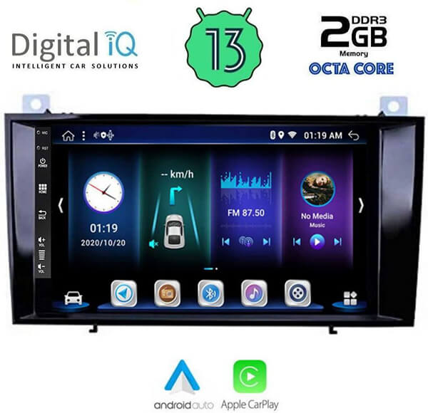 Digital IQ BXE 5428_gps (8") Multimedia Tablet OEM Mercedes SLK R171 ...
