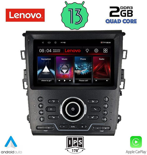 Digital IQ Lenovo LVD 4164_cpa Clima (9") Multimedia Tablet ΟΕΜ Ford Mondeo Mod. 2014 ...