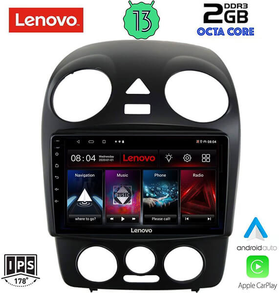 Digital IQ Lenovo LVF 7742_cpa (9") Multimedia Tablet OEM VW Beetle Mod. 2004-2011 ...