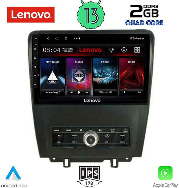 Digital IQ Lenovo LVD 4165_cpa (9") Multimedia Tablet OEM Ford Mustang Mod. 2010-2015 ...