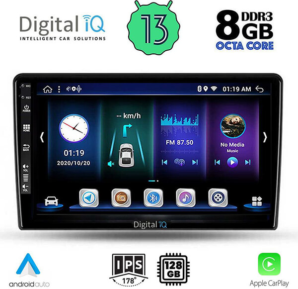 Digital IQ BXD 8702_cpa (9") Multimedia Tablet OEM Toyota Auris Mod ...