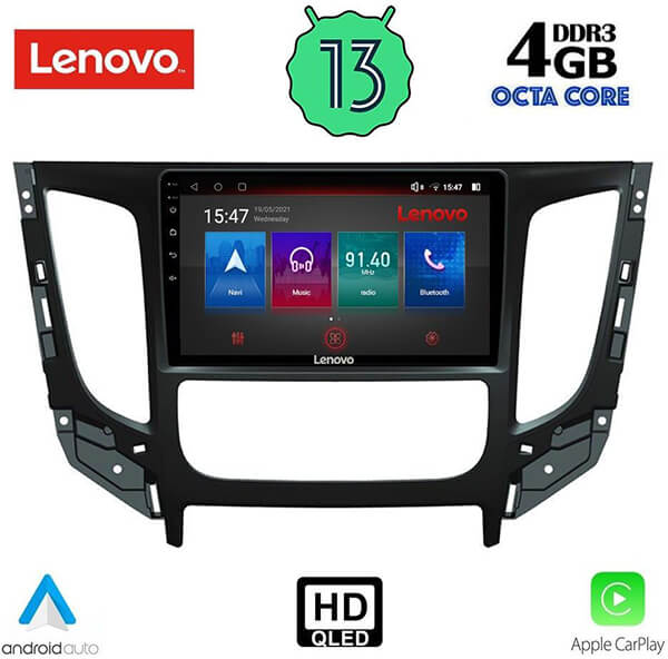 Digital IQ Lenovo SSX 9437_cpa Clima (9") Multimedia OEM Mitsubishi L200 Mod. 2015> Με Clima ...