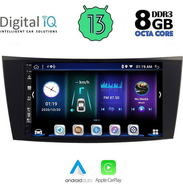 Digital IQ BXD 8407_cpa (8") Multimedia Tablet OEM Mercedes E W211 CLS ...