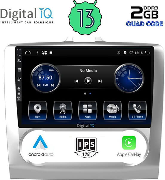 Digital IQ BXH 3156_cpa Clima (9") Multimedia Tablet OEM Ford Focus Mod ...