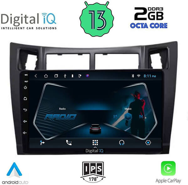 Digital IQ RTC 5736_cpa (9") Multimedia Tablet OEM Toyota Yaris mod ...