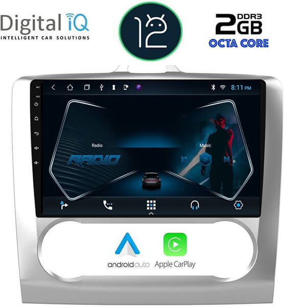 Digital IQ RTC 5156_cpa Clima (9") Multimedia Tablet OEM Ford Focus Mod ...