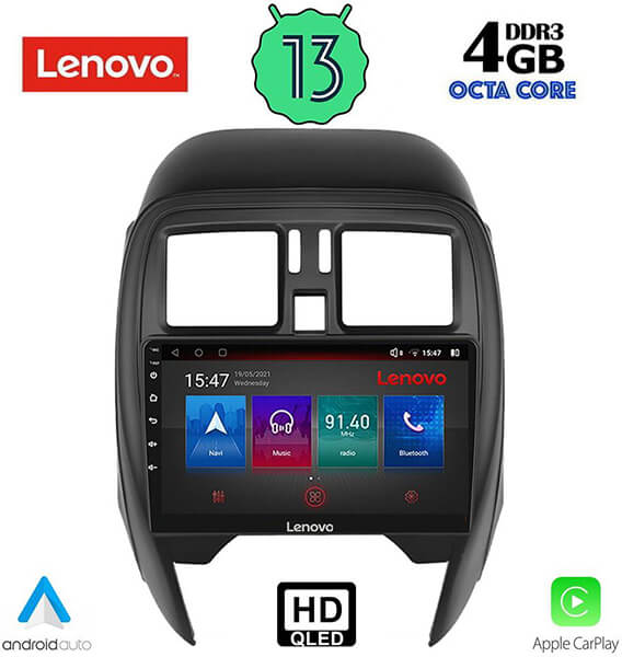 Digital IQ Lenovo SSX 9451_cpa (square) (9") Multimedia Tablet OEM Nissan Micra Mod. 2014-2017 ...