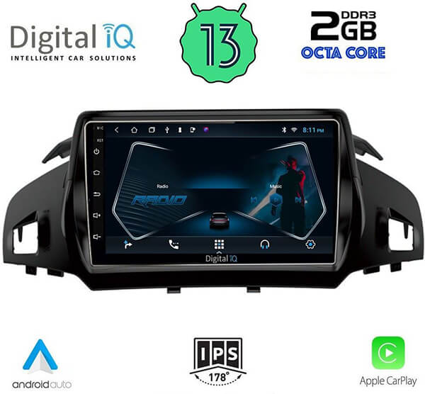 Digital IQ RTC 5160_cpa (9") Multimedia Tablet OEM Ford Kuga Mod. 2013 ...