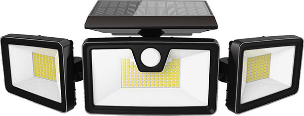 Ηλιακος Προβολεας LED Bormann Blf4020 8.5w 6500k 850l Με Ανιχνευτη ...