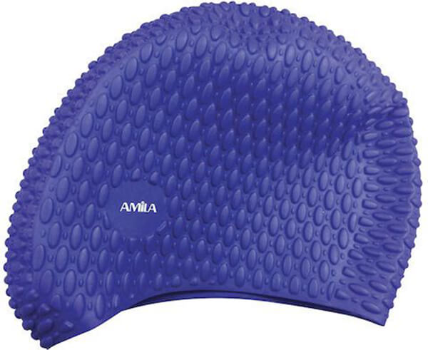 Σκουφακι Κολυμβησης Amila Long Hair Bubbles - Σκουφακια κολυμβησης (PER ...