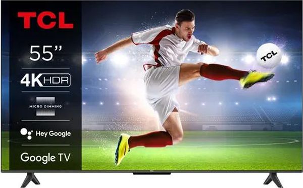 TV TCL 55p61b 55'' 4K Ultra HD Google TV Smart Wifi - Τηλεοραση (PER ...