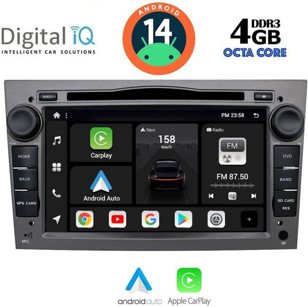 Digital IQ BXF 619_cpaa 7" DVD Multimedia For Opel ALL Mod. 2004-2012 ...