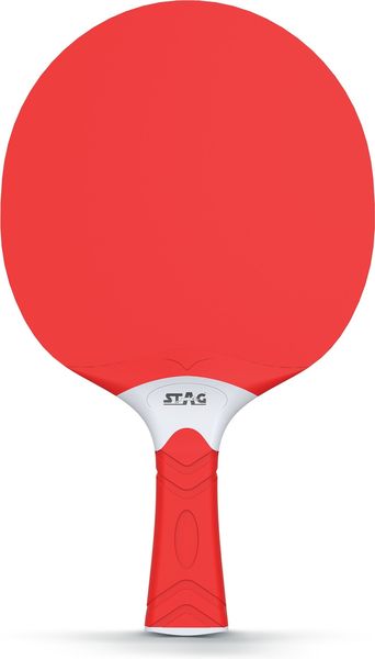 Ρακετα Ping Pong Εξωτερικου Χωρου Stag Halo Κοκκινη - Ρακετες (PER.238076)