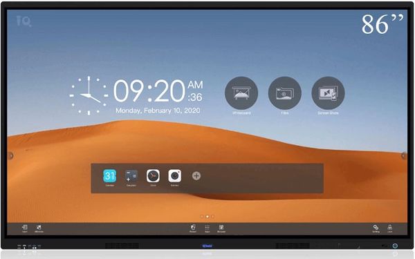 IQ Touch 75 Tb1000 Διαδραστικη Οθονη Αφης 75' 4Κ UHD Android 9 ...
