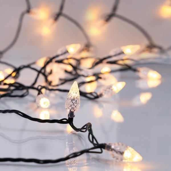 Eurolamp100 Θερμα Λευκα LED 5MM Διαφανα Διαμαντια 31V Σταθερο Πρασινο ...