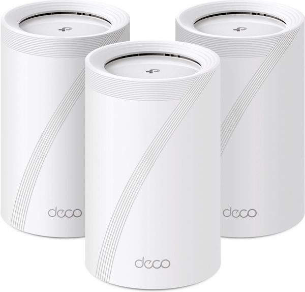 Tp-link Deco Be65 (3-pack) Whole Home Mesh Wifi 7 System - Wireless ...