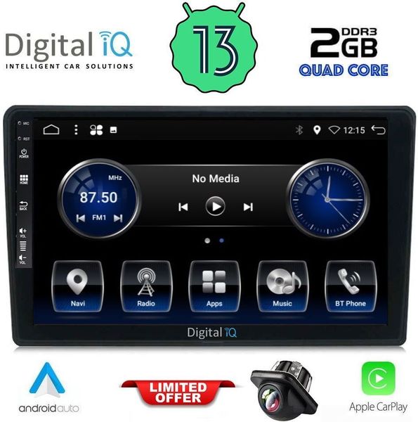 Digital IQ BXH 3699_cpa (10inc) Multimedia Tablet For Toyota Auris Mod ...