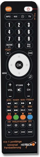 Heitech 10000081 Τηλεχειριστηριο Τηλεορασης Universal 4 ΣΕ 1 - Remote ...