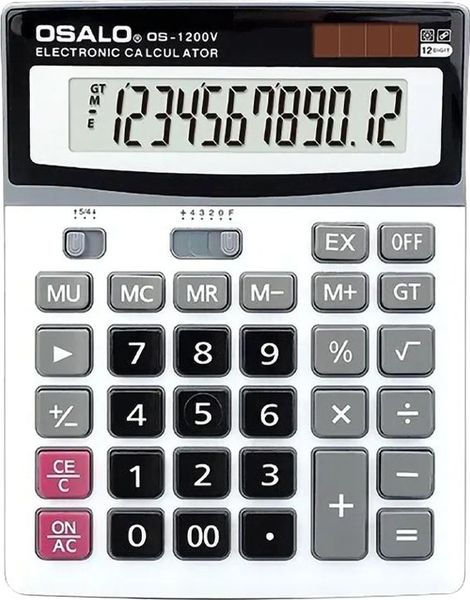 Osalo Αριθμομηχανη Γραφειου 12 Ψηφιων Os-1200v - Calculators (PER.251522)