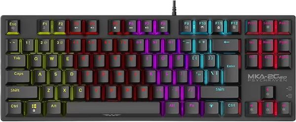 Armaggeddon Mechanical Keyboard Mka-2c NEO Black Clicky Blue Switch Mka ...