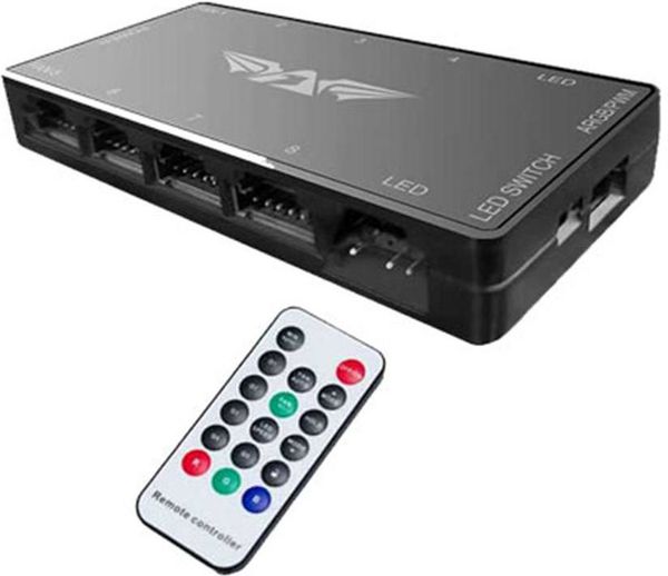 Armaggeddon RGB Command 8.2r Controller Txc82r - Ανεμιστηρας κουτιου (PER.259667)