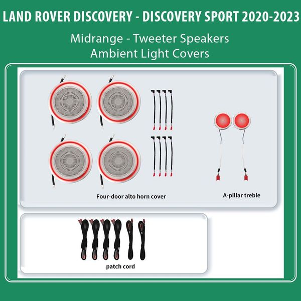 DIQ Ambient Land Rover Discovery Midr Mod. 2020> , Speakers Covers ...